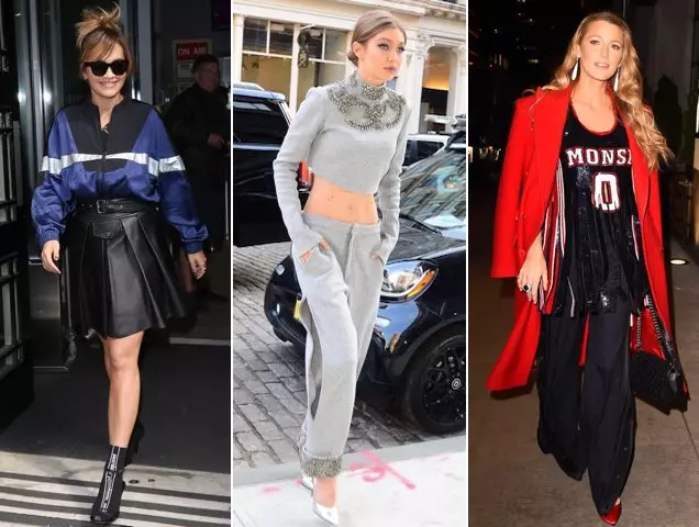 Slavenības, kas demonstrē, kā darīt glamleisure IRL: Rita Ora, Gigi Hadid, Blake Lively