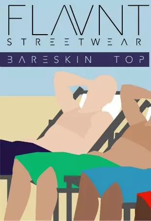 Trans Swimwear Line Bareskin ထိပ်တန်း FLAVNT Streetwear