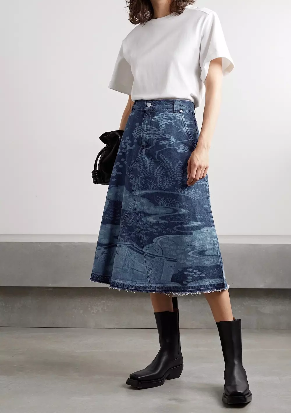 Skirts Denim ຕົກເປັນມູນຄ່າການຄ້າທັງຫມົດໃນ jeans ຂອງທ່ານສໍາລັບ 2285_8