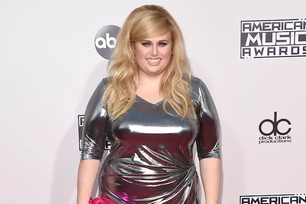 Rebel Wilson bär seriöst prisvärd klänning till 2015 års AMA