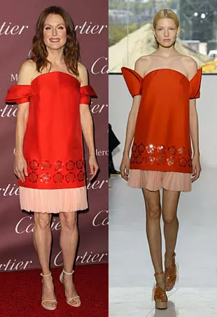 Wybieg do prawdziwego życia: Julianne Moore w Delpozo