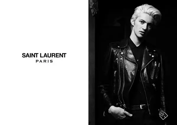 Saint Laurent Fréijoer 2014 Campagne / via YSL Twitter
