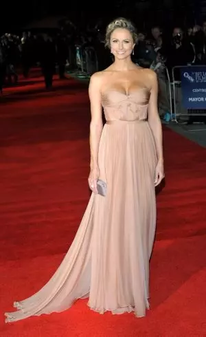Stacy Keibler BFI लन्डन फिल्म फेस्टिवल द डिसेन्डेन्ट्स गाला स्क्रिनिङ अक्टोबर 2011