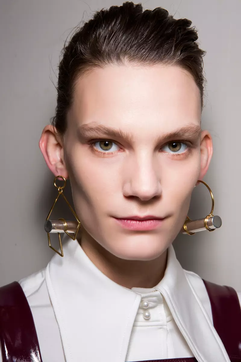 anting sculptural saka Ellery Fall 2017 runway