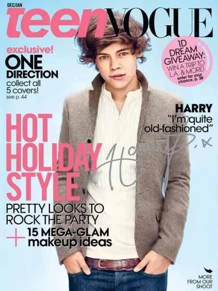 The Boys of One Direction Cover Teen Vogue, pretože Oy Vey