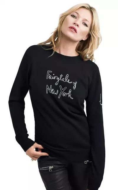 Sweater Krismas Kate Moss Save The Children Padan Fesyen