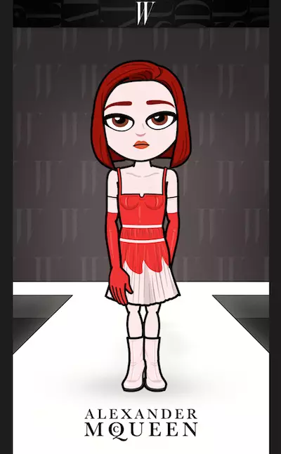 Bitmoji Bergdorf Goodman अलेक्झांडर McQueen