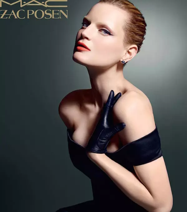 Запуск линии макияжа MAC x Zac Posen в феврале 2016 г.