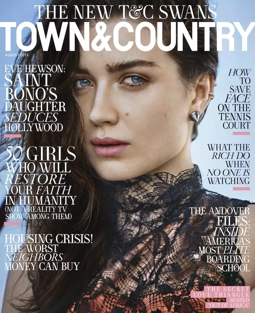 Eve Hewson Town & Country August 2015