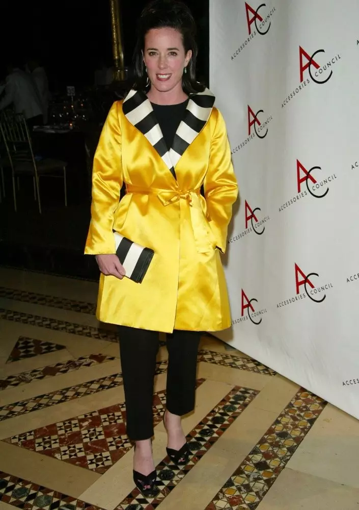 Kate Spade 2002 m. „Ace Awards“ ceremonijoje.