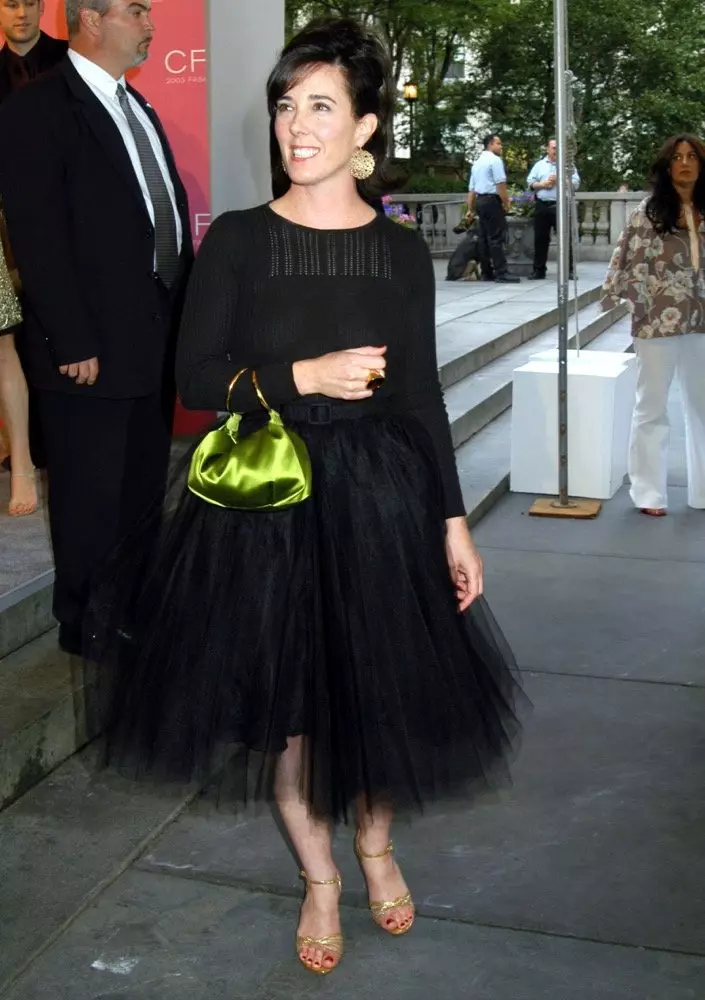 Kate Spade no CFDA Fashion Awards de 2003.