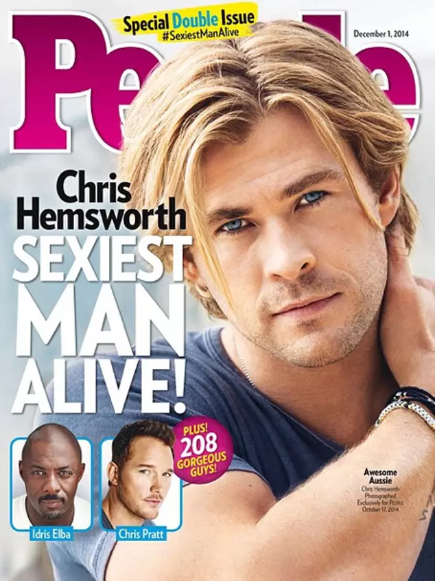 O home máis sexy de Chris Hemsworth