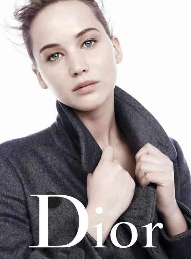 Jennifer Lawrence Miss Dior Fall 2013 üçün Daniel Jackson tərəfindən çəkilib