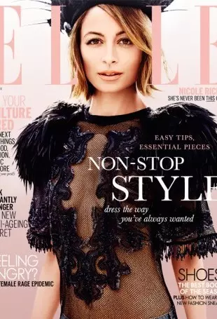 Nicole Richie estas la julia Kovroknabino de ELLE Aŭstralio