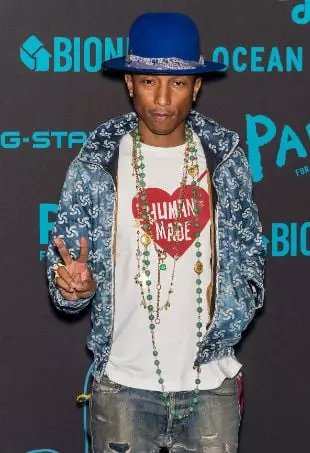 Pharrell Williams Fêtes G-Star RAW per la collezione primavera 2015 degli oceani
