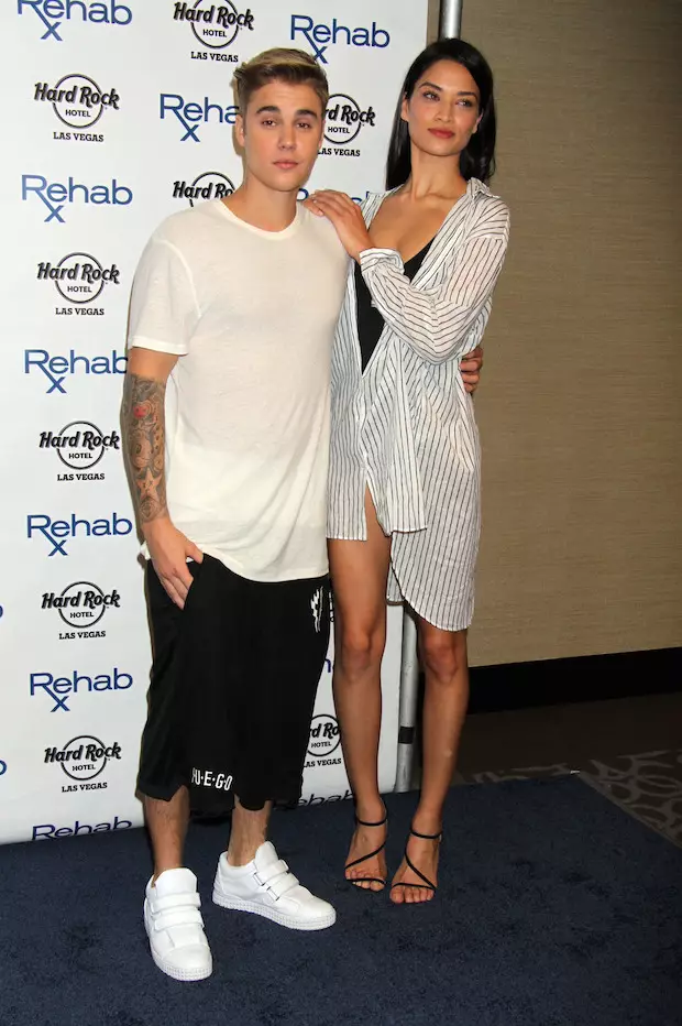 Justin Bieber jeung Shanina Shaik di Las Vegas