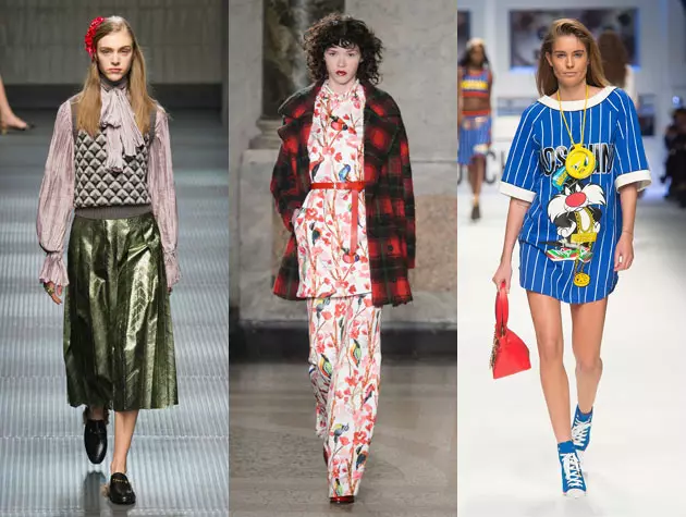 The Misss: Gucci, Blugirl, Moschino Fall 2015 runway