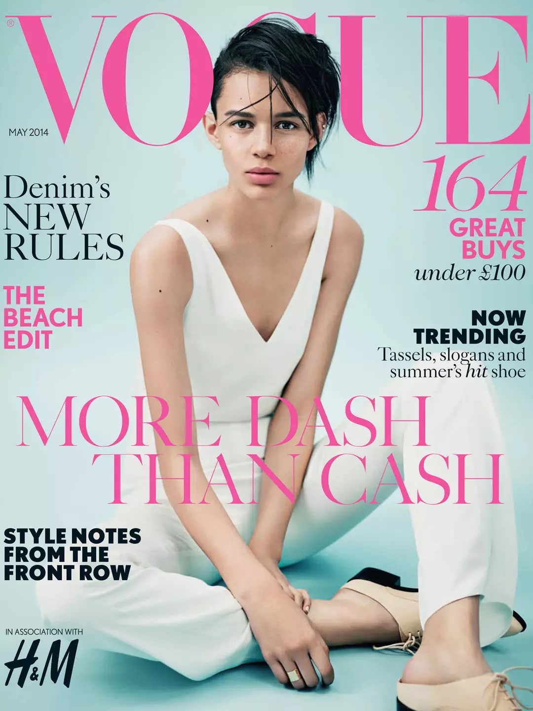 Binx; Gambar: Vogue Inggris Mei 2014