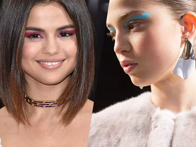 Selena Gomez, Prabal Gurung Fall 2017-de model bolan 2017 Met Gala; Suratlar: Jon Şerer / Getti suratlary, Imaxtree