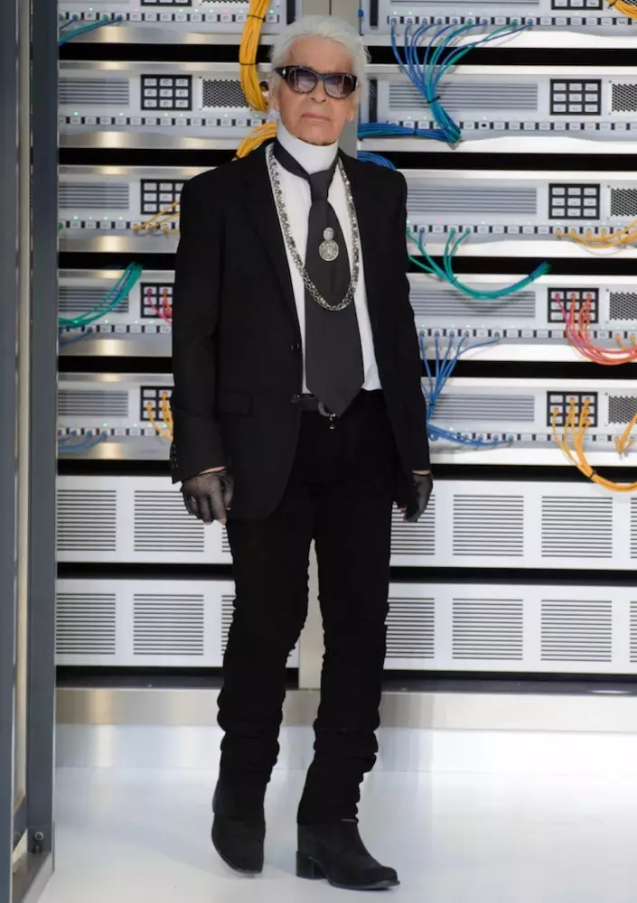 Karlo Lagerfeldo Chanel pavasaris 2017 m.