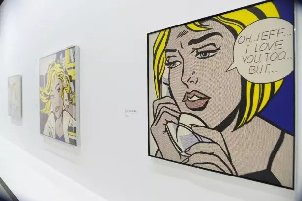 นิทรรศการที่มีผลงานของ Roy Lichtenstein ศิลปินป๊อปชาวอเมริกันผู้ล่วงลับได้เปิดขึ้นที่ Centre Georges Pompidou ศูนย์ Pompidou จะนำเสนอผลงานย้อนหลังของ Roy Lichtenstein ฉบับแรกในฝรั่งเศสผ่านการคัดเลือกผลงานสำคัญๆ กว่า 100 ชิ้น นิทรรศการจัดแสดงถึงวันที่ 4 พฤศจิกายน (13) Lichtenstein เสียชีวิตในปี 1997 เมื่ออายุ 73 ปี ที่ไหน: ปารีส ฝรั่งเศส เมื่อ: 02 ก.ค. 2013 เครดิต: WENN.com **เผยแพร่ได้เฉพาะในสหราชอาณาจักร สหรัฐอเมริกา**