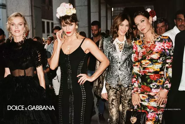 Dolce & Gabbana oge opupu ihe ubi 2019.