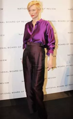 Tilda Swinton Abaalmarinta Guddiga Qaran ee Dib u eegista Gala New York Jan 2012