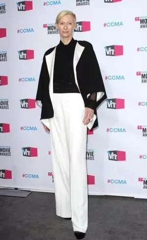 Tilda Swinton 17th Annual Critics Choice Movie Awards Լոս Անջելես 2012 հունվար