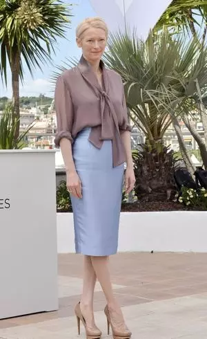 Tilda Swinton 65th Cannes Film Festival antso an-tsary ho an'ny Moonrise Kingdom Mey 2012