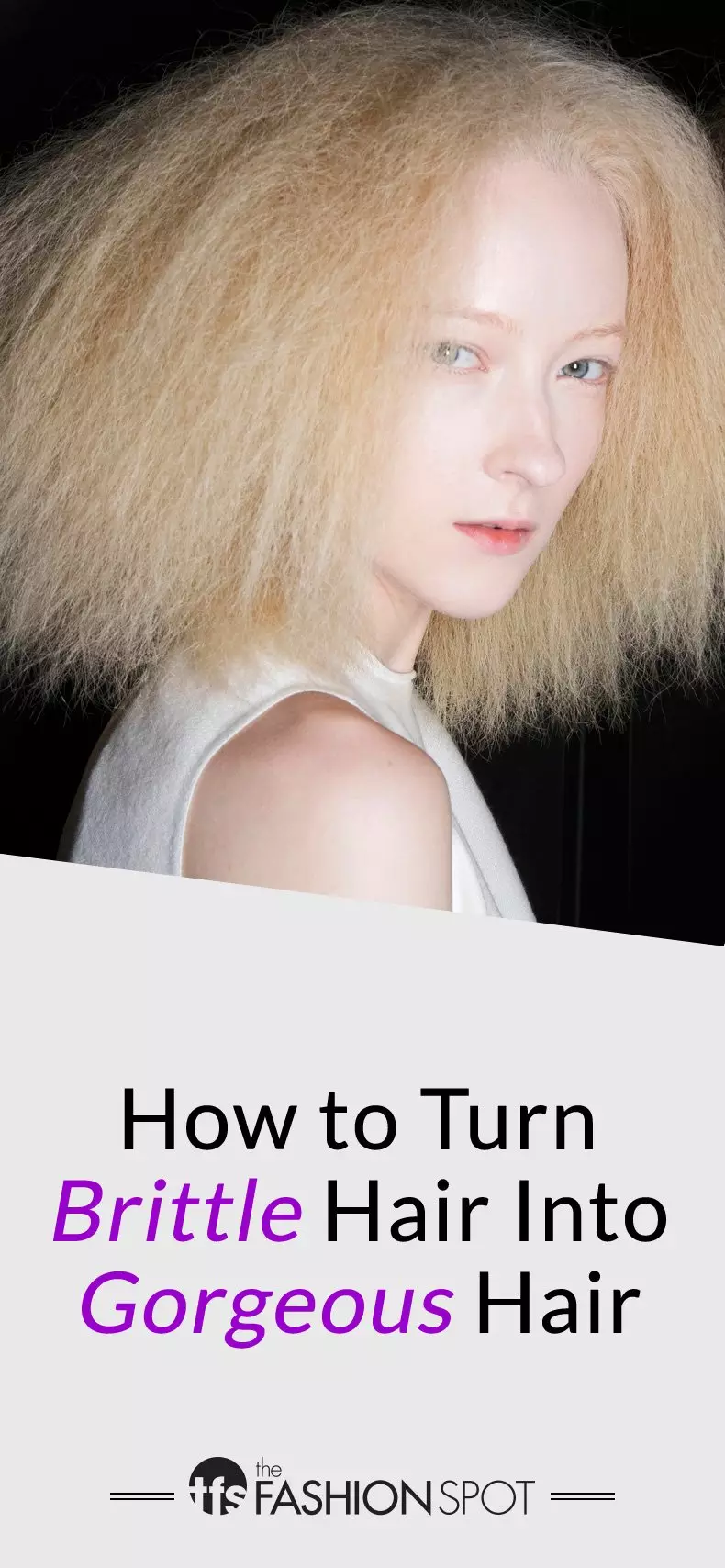 Si t'i ktheni flokët e thatë dhe të brishtë në flokë të mrekullueshëm