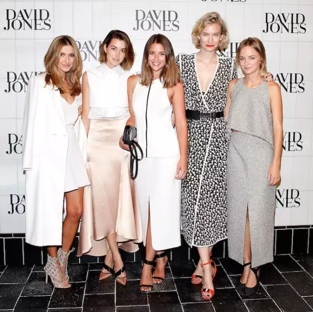 บล็อกเกอร์แฟชั่นที่ David Jones Fashion Launch