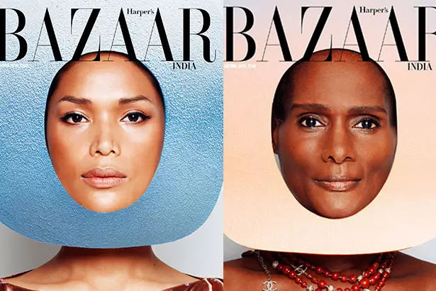 Transgender modeller visas på omslaget till Harper's Bazaar Indien