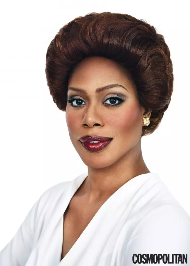 Laverne Cox chanèl icon transganr Tracey Afrik.