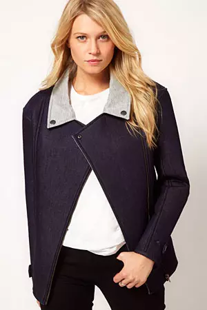 ASOS Bikerjacke aus gebondetem Denim - forum buys