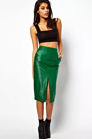 I-ASOS eluhlaza emanzi-imbonakalo yepencil skirt - iforum iyathenga