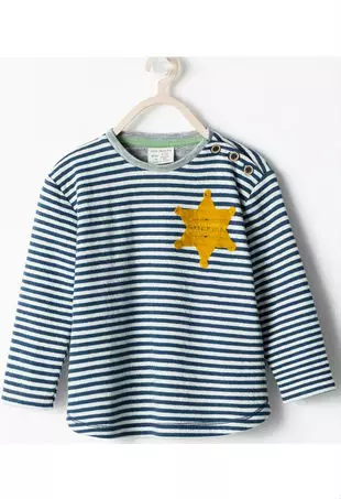 Зара напоминает о наступательной детской футболке 'Star of David'