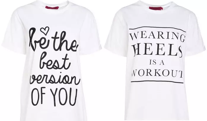 블로거 Zoella와 Niomi Smart의 Boohoo 자선 티셔츠
