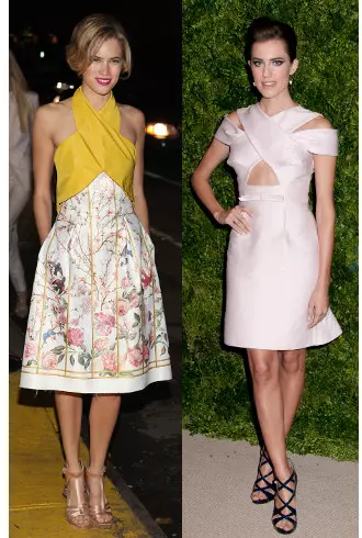 X Marks the Spot: Get Cody Horn's and Allison Williams's Cross-Front Dresses