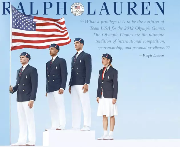 Ральф Лорен АНУ-ын Олимпийн багт тохирсон