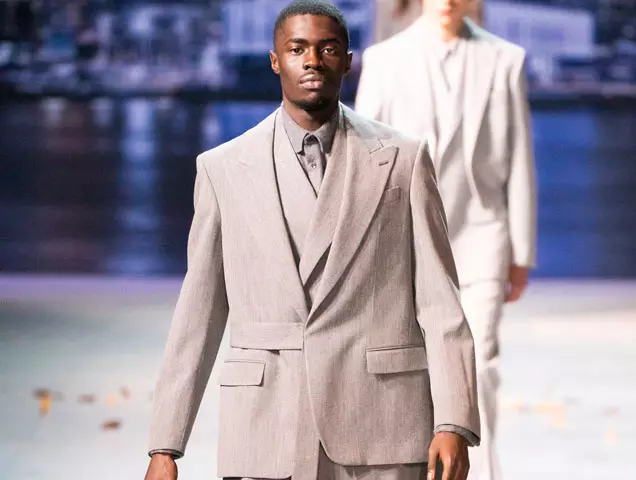 Louis Vuitton-ის მამაკაცის ტანსაცმლის 2019 წლის შემოდგომის ასაფრენი ბილიკი