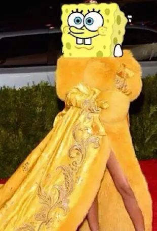 La Epopea Met Gala Vesto de Rihanna Estigis Meme-Frenezon