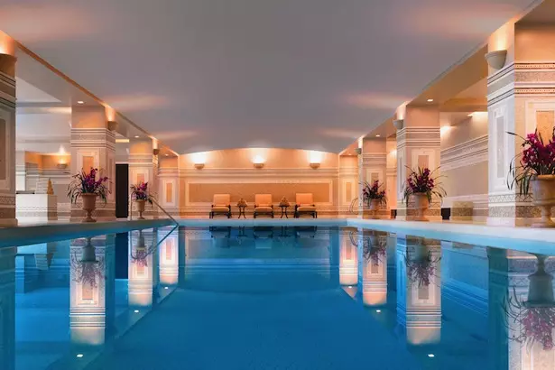 SPA 蒙太奇室內游泳池。圖片：蒙太奇鹿谷提供