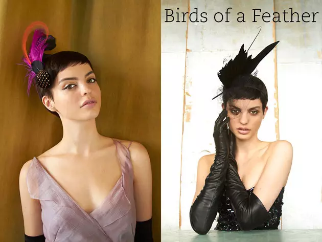 Milliner Leah C's Birds of a Feather: Cannon Canon