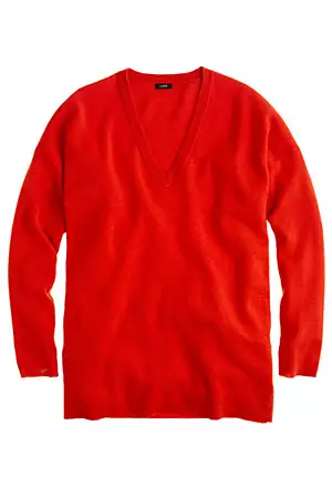 Pulover roșu J.Crew - cumpărături pe forum