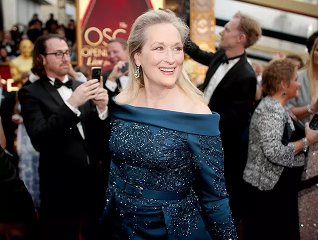 Meryl Streep had de beste reactie op de jurkcommentaar van Karl Lagerfeld