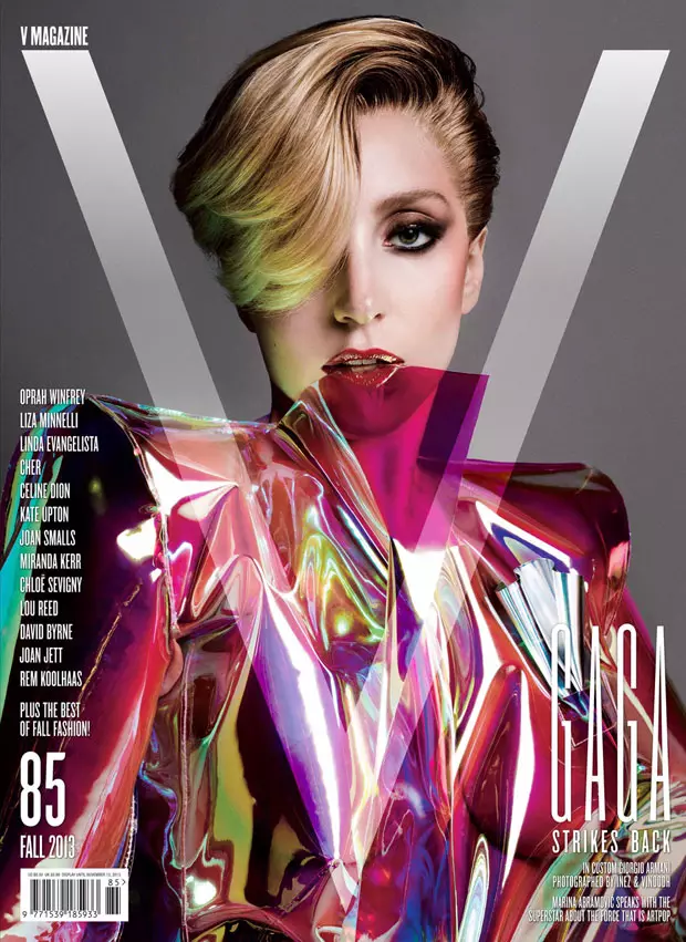 Lady Gaga pou V Magazine pa Inez & Vinoodh