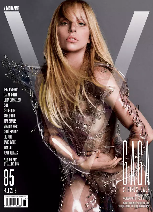 Lady Gaga pou V Magazine pa Inez & Vinoodh