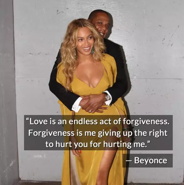 Lainaus Beyoncen ja Jay Z:n suhteesta